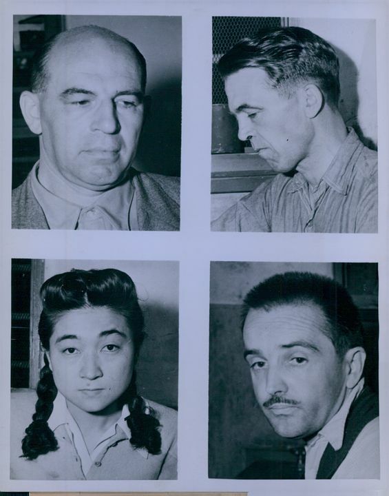 1945 Treason Josef Meisinger Mark Lewis Iva Toguri Wire Photo | eBay