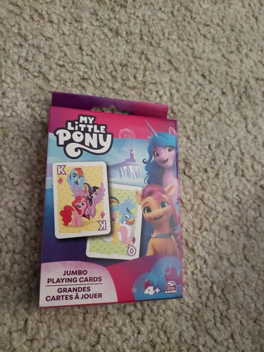 My Little Pony Jumbo Playing Cards 54 Card Deck Game Includes Jokers ...