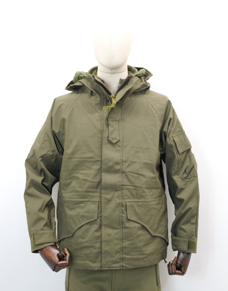 Army OD Green Goretex Jacket With Removable Liner Waterproof Windproof ...