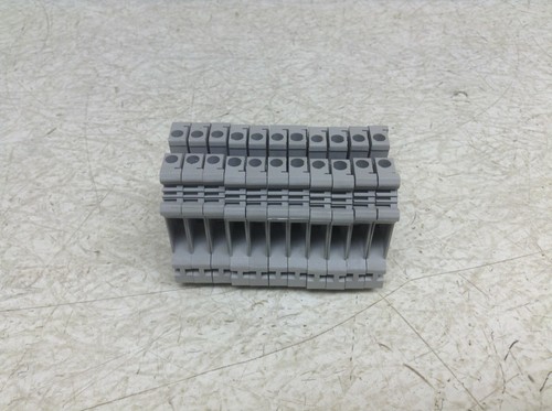 Phoenix Contact UK5N Gray Grey Wire Terminal UK 5N Lot of 11 (TSC ...