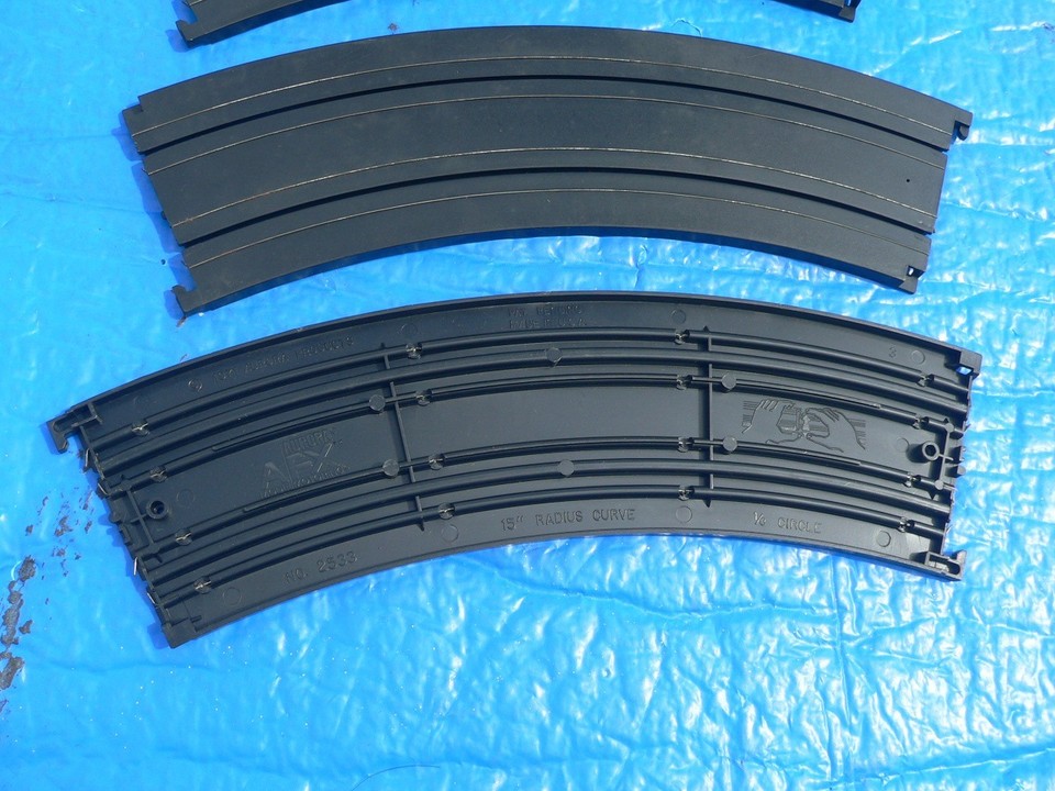 AFX Aurora THUNDERJET 2533 4 15" RADIUS CURVE TRACKS HO SLOT CARS | eBay
