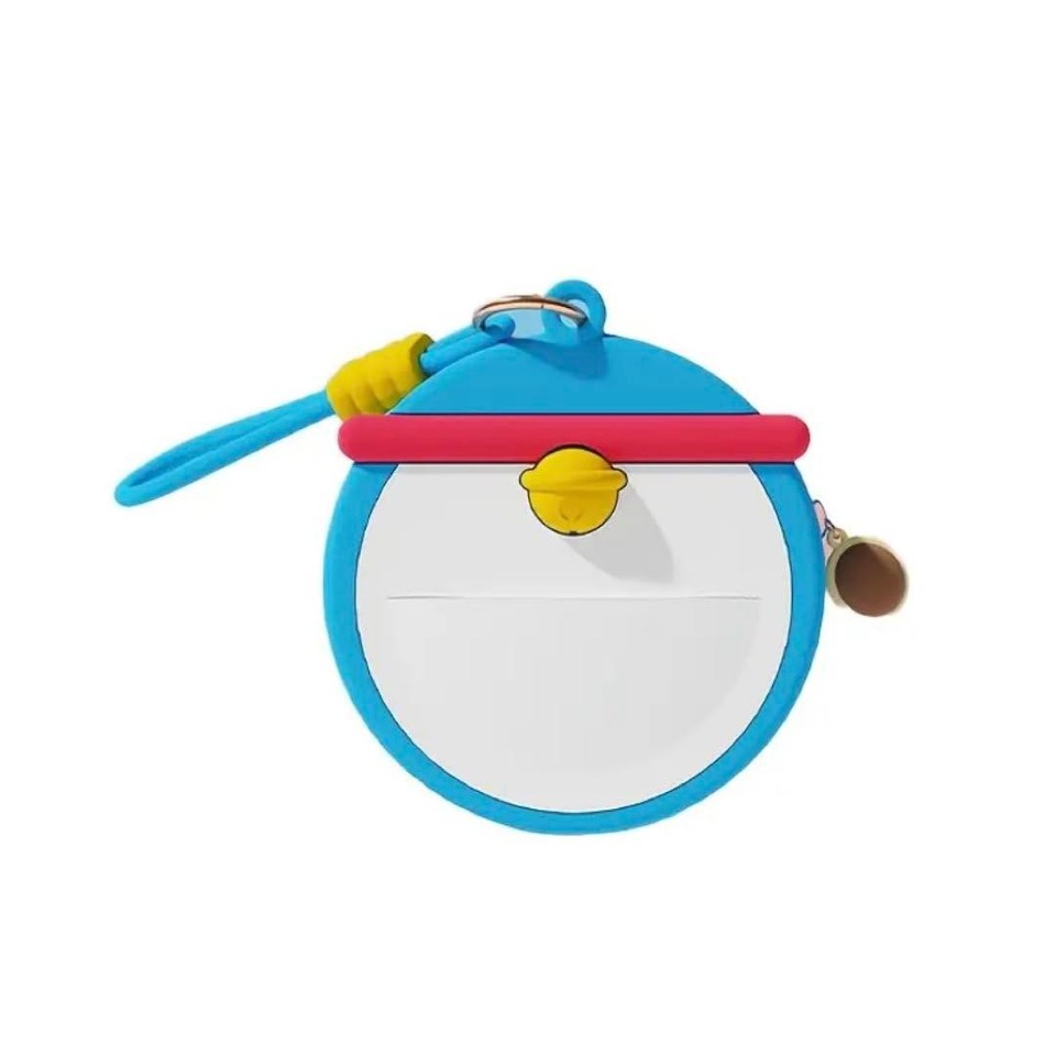 Doraemon Silicone Coin Pouch with 4th Dimensional Pocket Design, Small ...