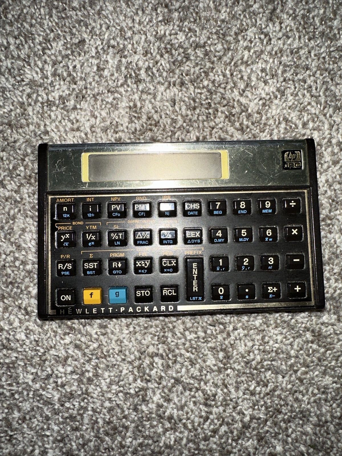 VTG Hewlett Packard HP 12C Financial Calculator | eBay