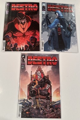 Destro #1…3 Covers Including the 1:10…Skybound Image | eBay