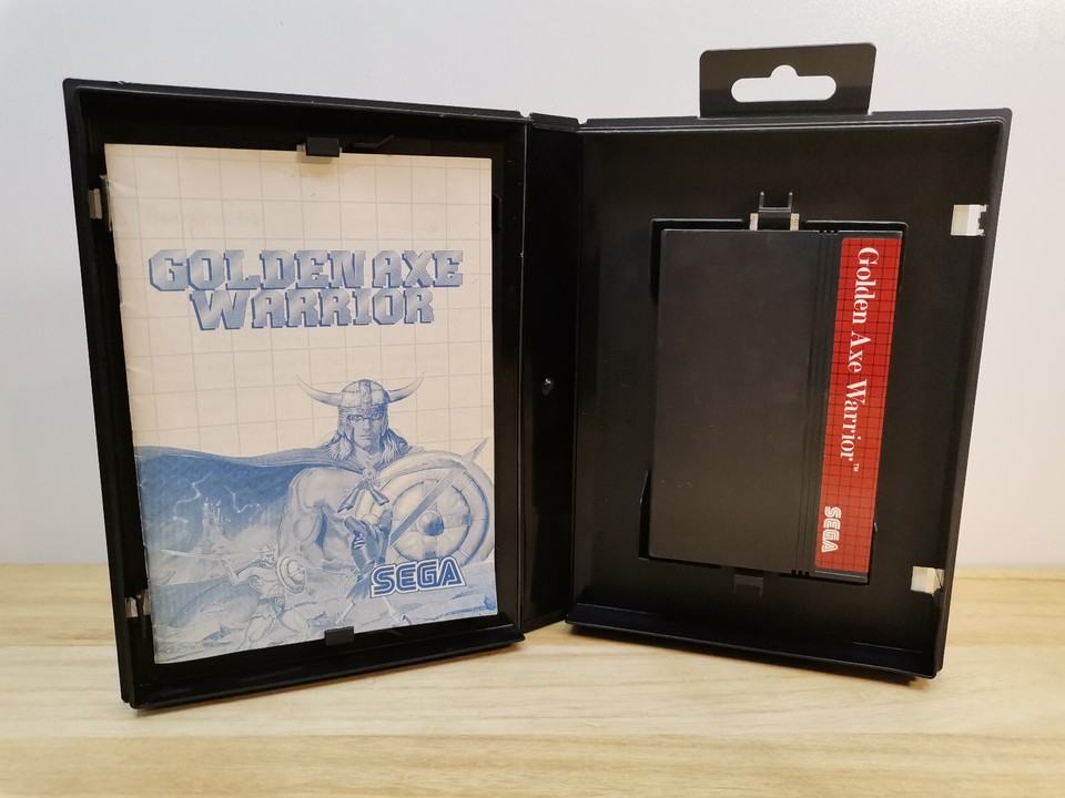 Golden Axe Warrior SEGA Master System Adventure Role-Playing OVP ...