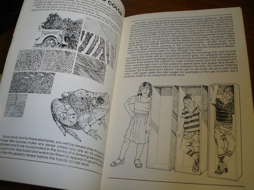 Pen and Ink: Line, Texture, Color by Carl Glassford (Artist Library ...