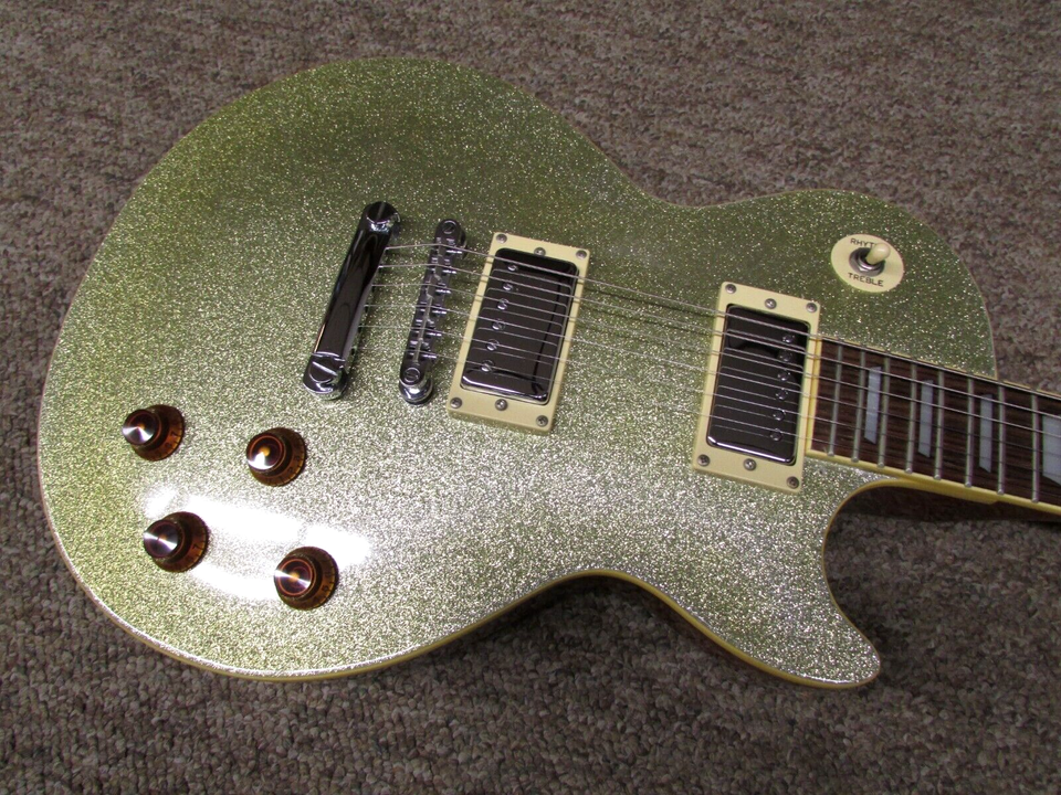 Epiphone by Gibson Sparkle Limited Edition Les Paul Standard Unsung ...
