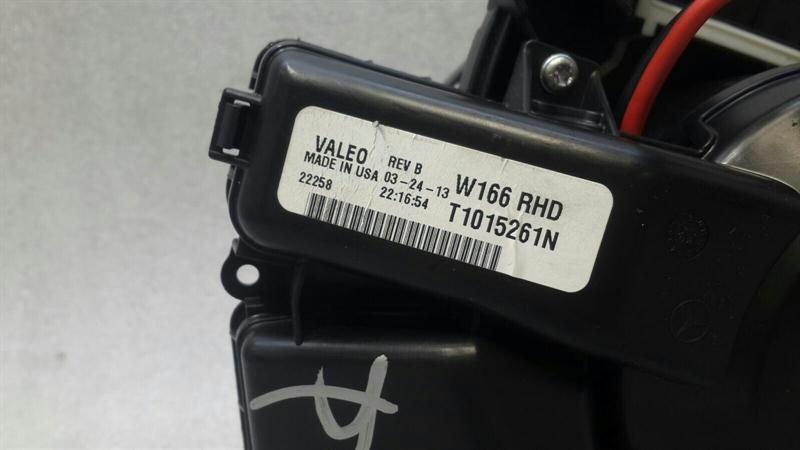 MERCEDES ML W166 X166 RHD Heater Blower A1669066200 Rechtslenker | eBay.de