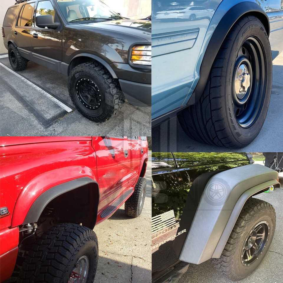 10.5FT Fender Flares Car Wheel Eyebrow Arches Extension Kit For Honda ...