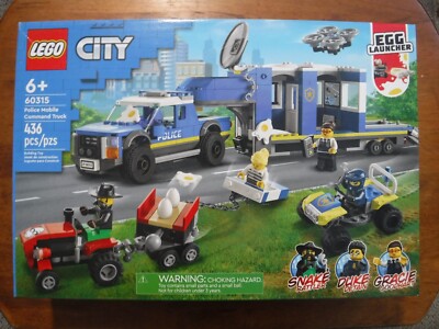 LEGO City Police Mobile Command Truck 60315 Building Kit (436 Pieces ...