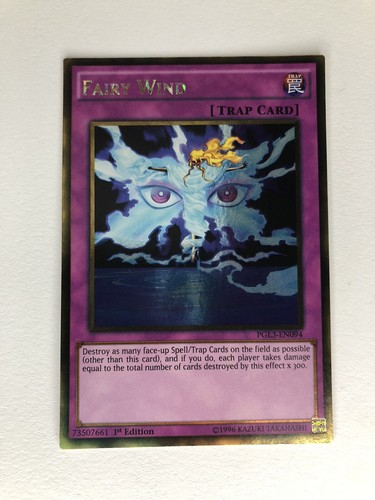 YUGIOH FAIRY WIND PGL3-EN094 GOLD 1ST EDITION Near Mint | eBay