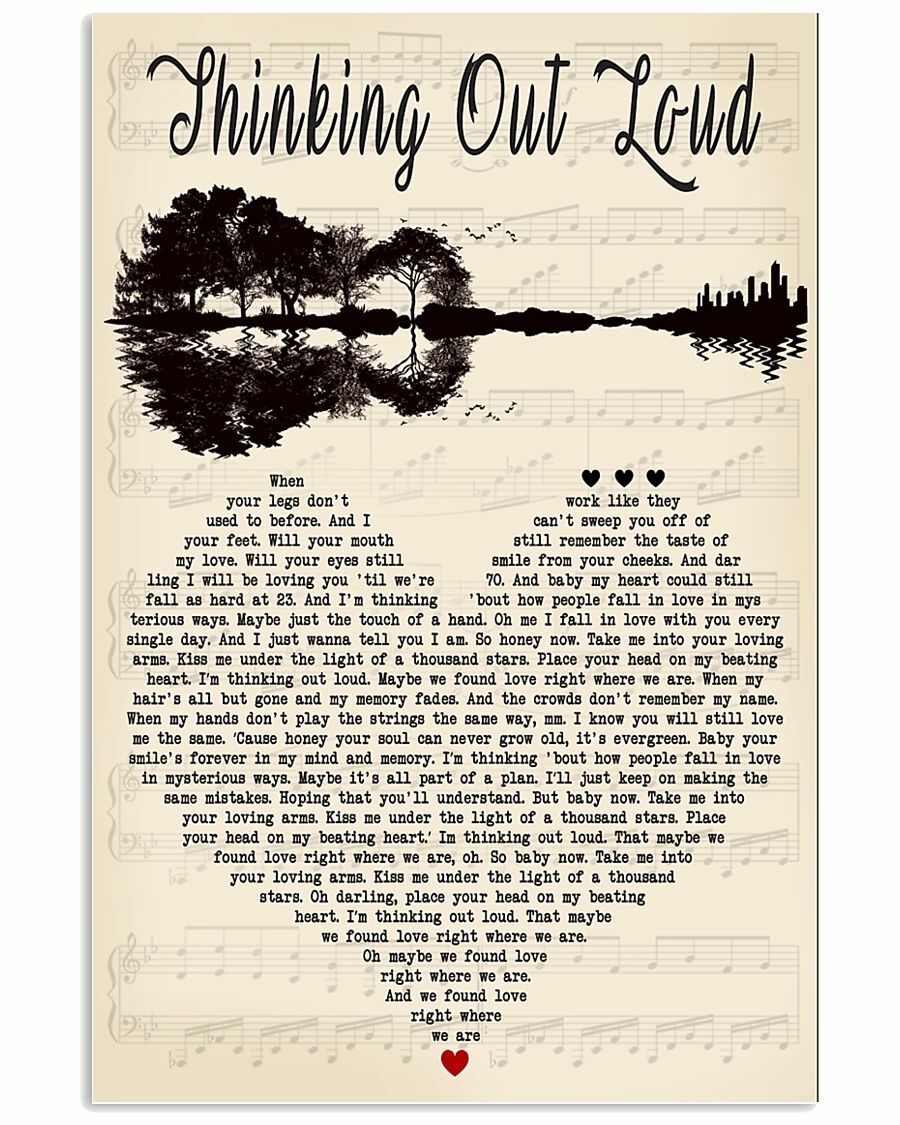 Thinking Out Loud Ed Sheeran Lyrics 7997