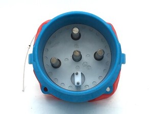 Marechal 3198013 172 DS 9 Appliance Inlet Poly Blue 400V 150A 50Hz 3P+E ...