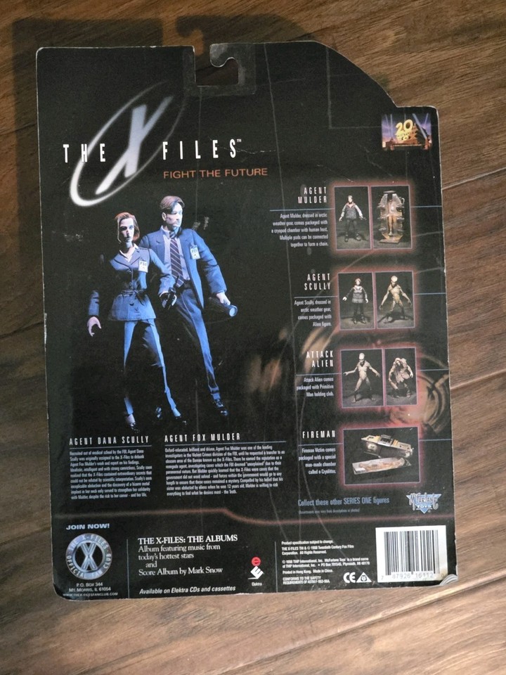 The X Files Agent Dana Scully Fight The Future 1998 Mcfarlane NEW | eBay