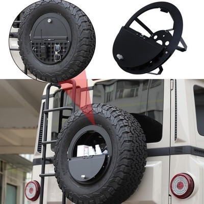 Carbon Steel & Alloy Spare Tire Molle Panel Storage Box For Ineos ...