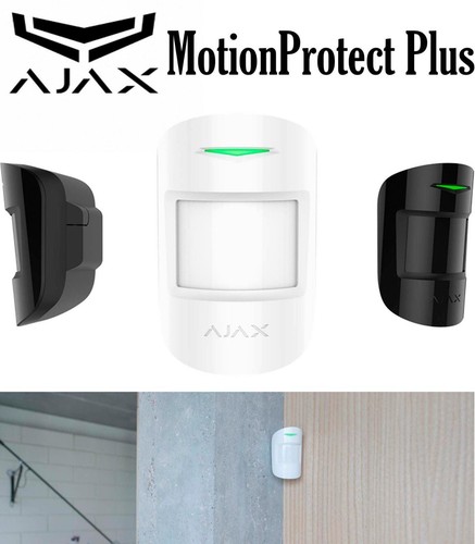 Ajax MotionProtect Plus Wireless Motion Detector with Microwave Sensor ...