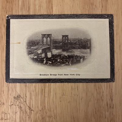 Vintage postcard Brooklyn Bridge from New York City postmark 1910 | eBay