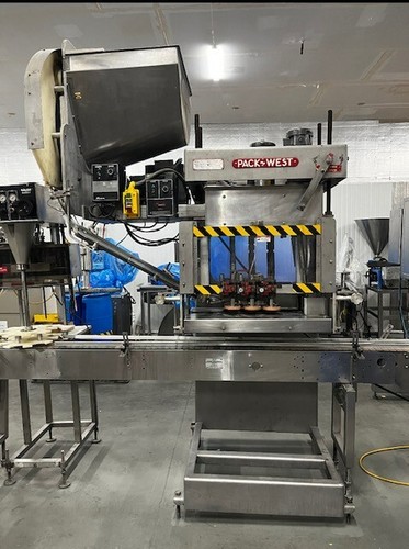Pack West Auto 200 Automatic Inline 6 Quill Bottle Capper, Capping Machinery | eBay