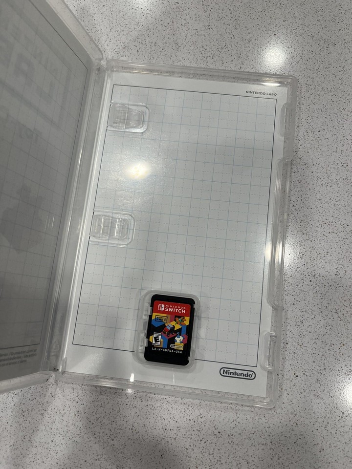 Nintendo Labo Toy-Con 03 Game Cartridge And Case For Nintendo Switch | eBay