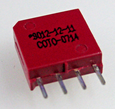 Coto Technology 9012-12-11 Reed Relay SPST-NO (1 Form A) Through Hole ...