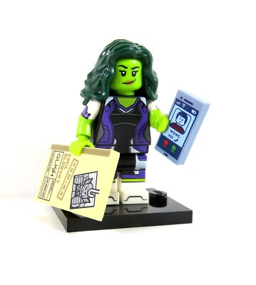 New LEGO 71039 Minifigure Marvel Studios Series 2 She Hulk Figure | eBay