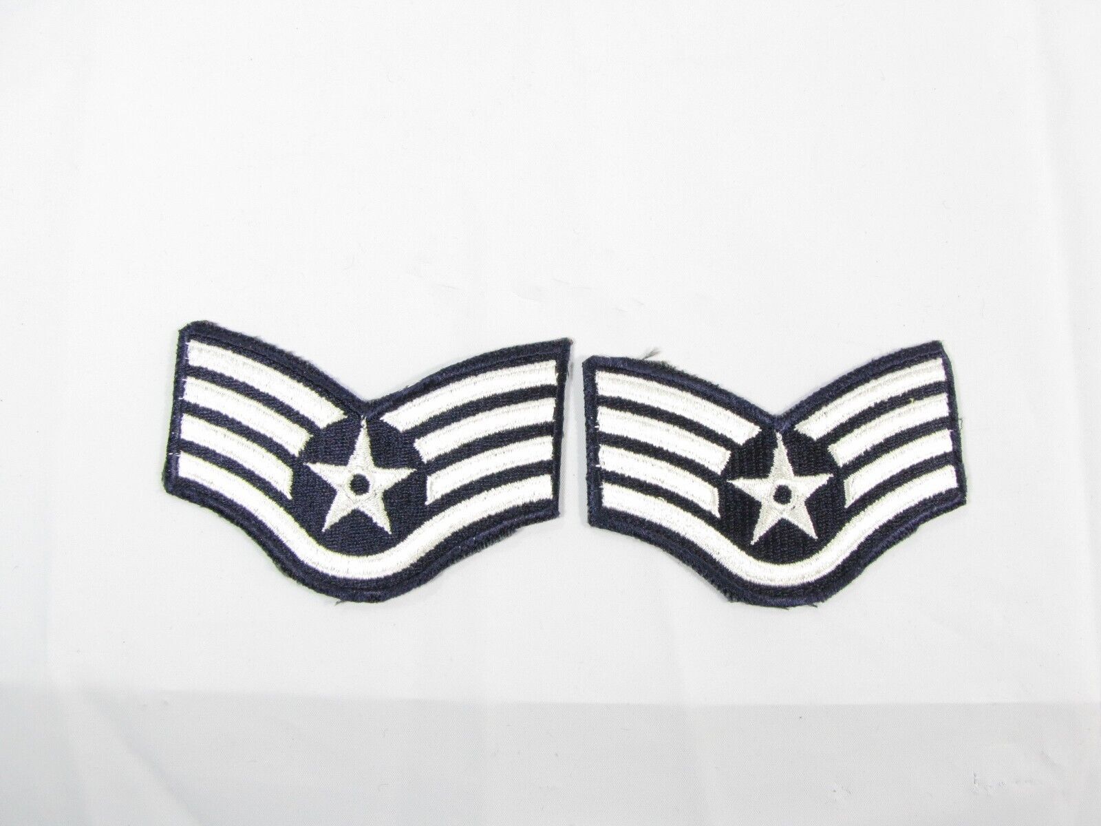 1 Pair New Military USAF Air Force SSgt E5 Uniform Chevrons Stripes ...
