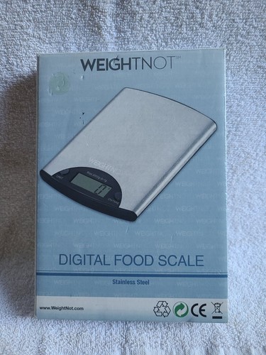 WeightNot Digital Food Scale Stainless Steel 5000 Gram EUC | eBay