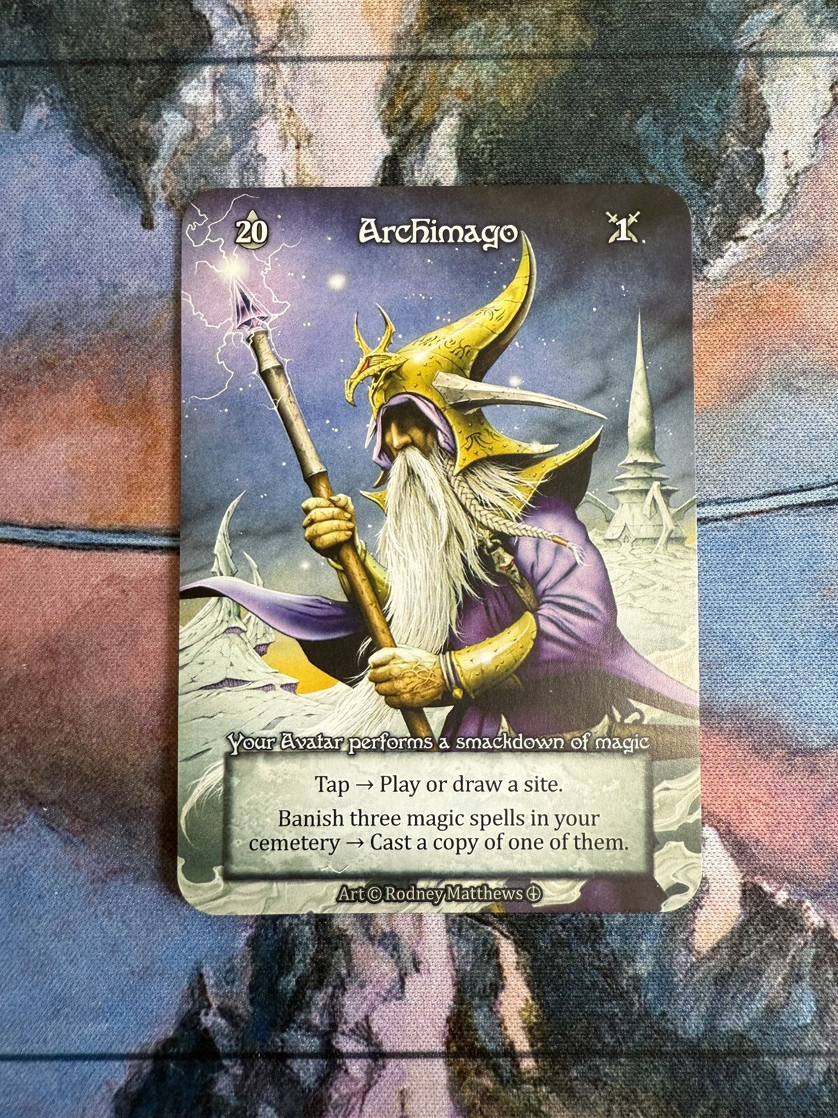 Archimago Avatar Sorcery Contested Realm Arthurian Legends 60 Card ...