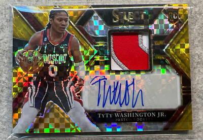 Select Basketball 2022-23 - TYTY Washington JR. Gold Disco RPA /10 RC ...