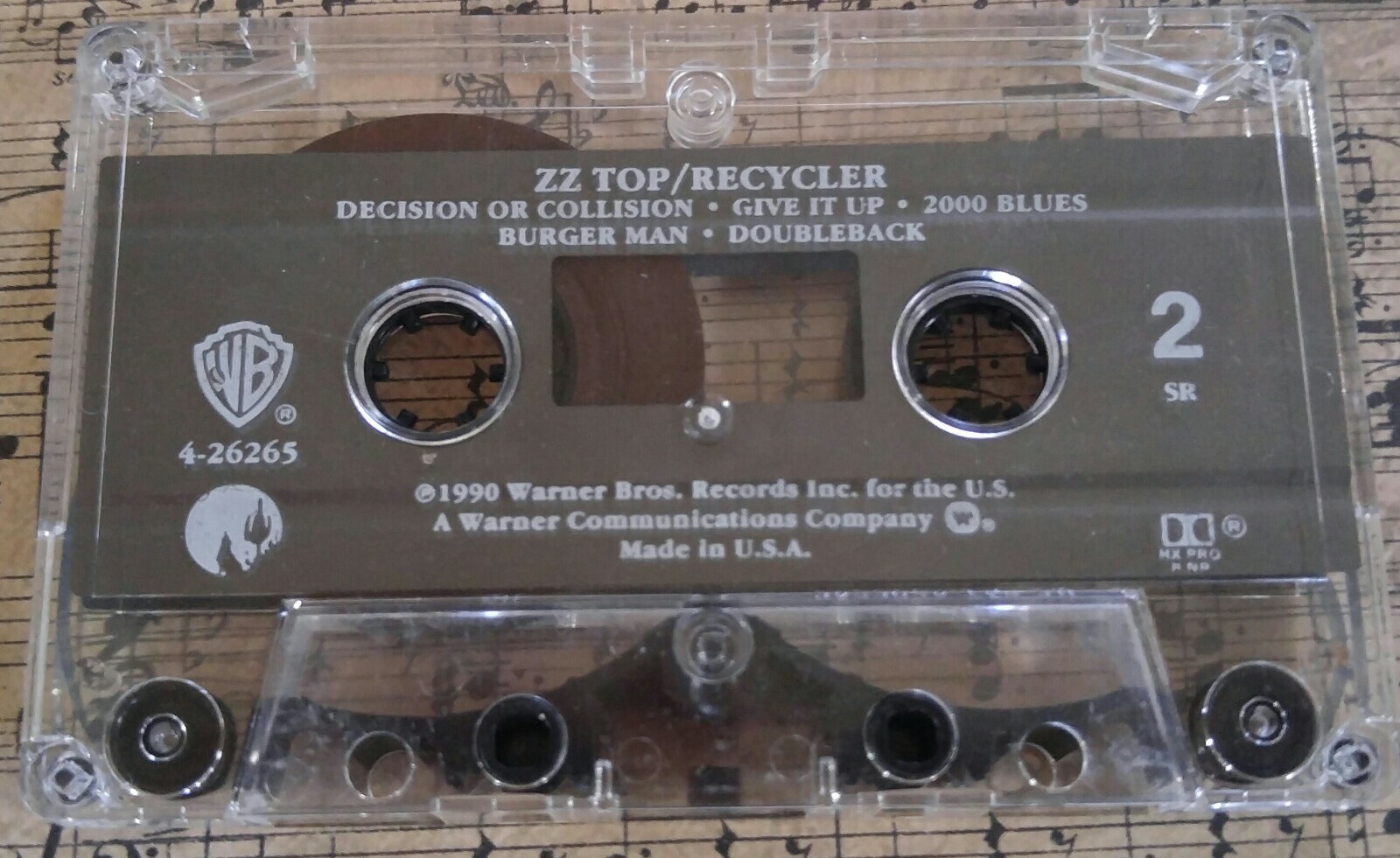 ZZ Top - Recycler Cassette Tape 1990 Pre-Owned Excellent Condition | eBay