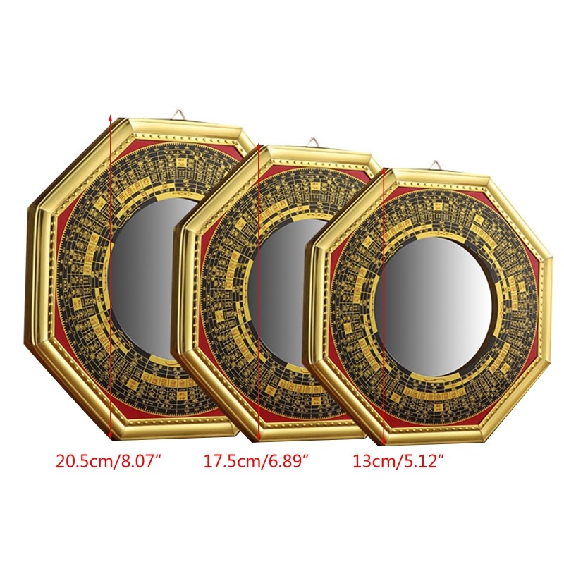 Nine House Eight Diagrams Mirror Concave-convex Glass Mirror Home ...