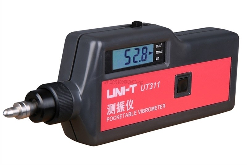 Vibrograph Vibrometer Lcd Vibration Portable Analyzer Tester Uni-T New ...
