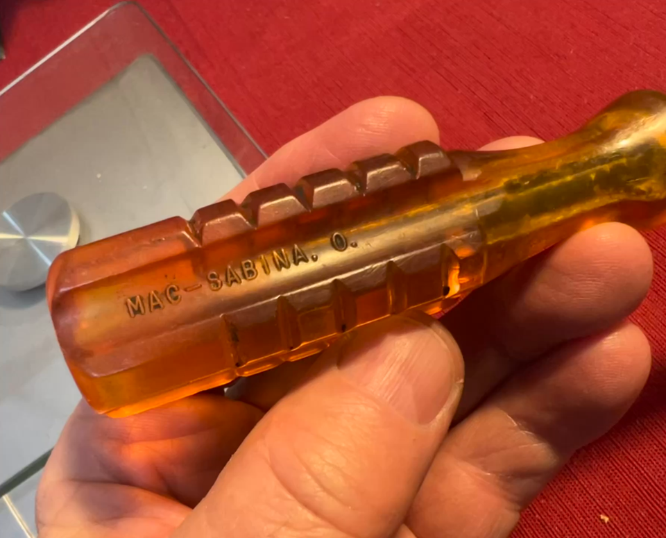 Mac Tools Rare Amber Handle 3/8” Drive lockSpinner Handle.X6S..SABRINA ...