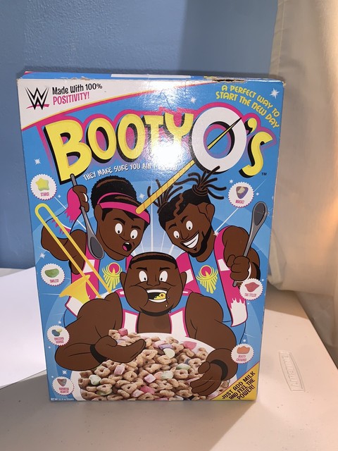 2 Boxes of WWE Booty O's Breakfast Cereal Genuine for sale online | eBay