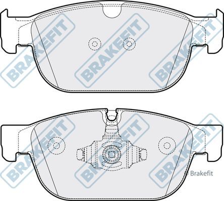 APEC BLUE Front Brake Pad Set for Volvo XC60 D4 Polestar 2.0 May 2020 ...