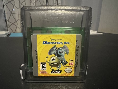 MONSTERS, INC. NINTENDO GAMEBOY COLOR GBC GAME 785138320892| eBay