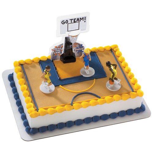 Basketball All Net Cake Decor SetSports Themed Cake Decor | eBay