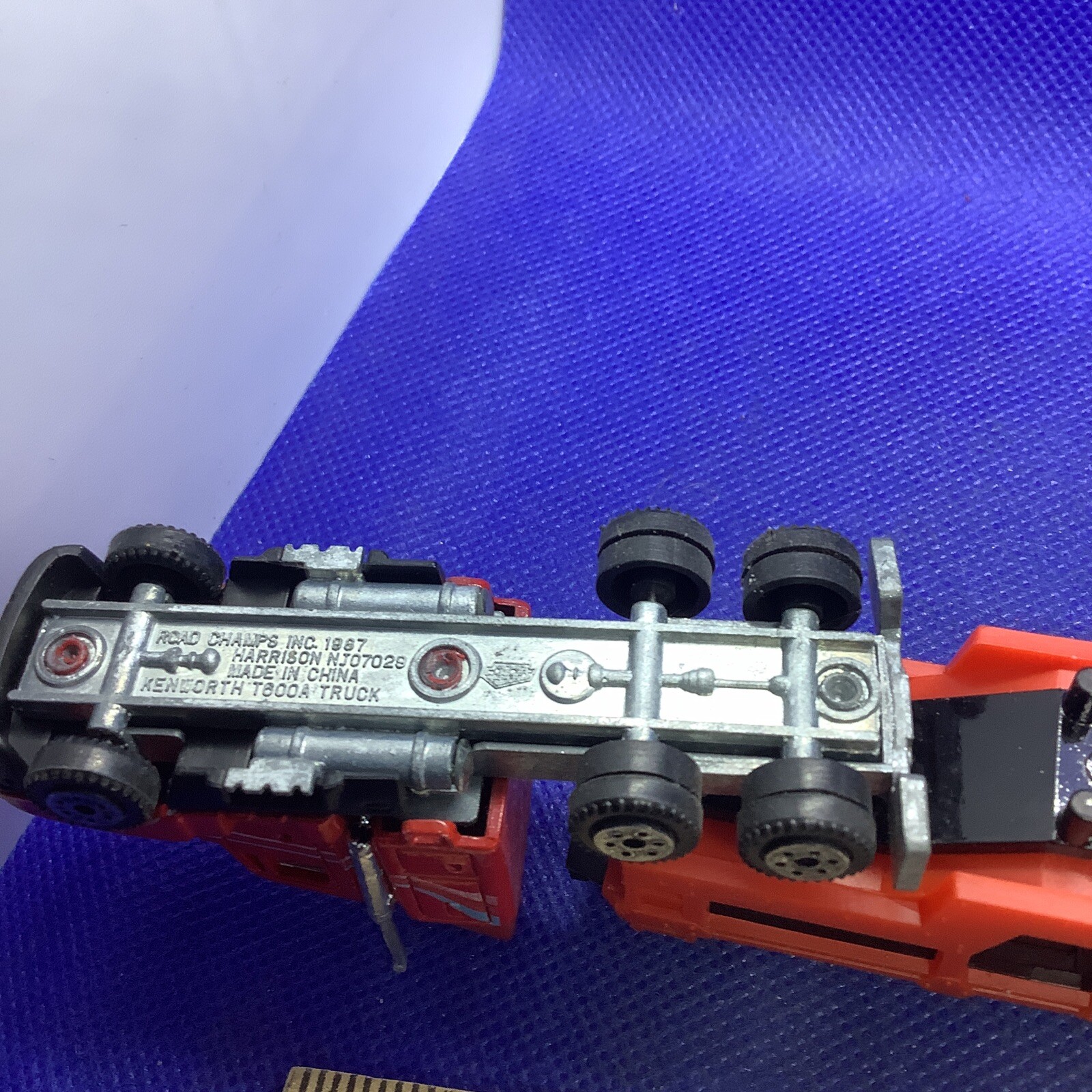 1987 Road Champs Allied Movers Semi Tractor Trailer Kenworth T600A HO ...