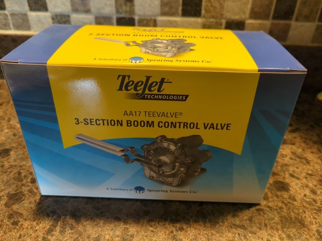 TeeJet AA17L TeeValve Manual 3-Section Boom Control Valve for sale ...