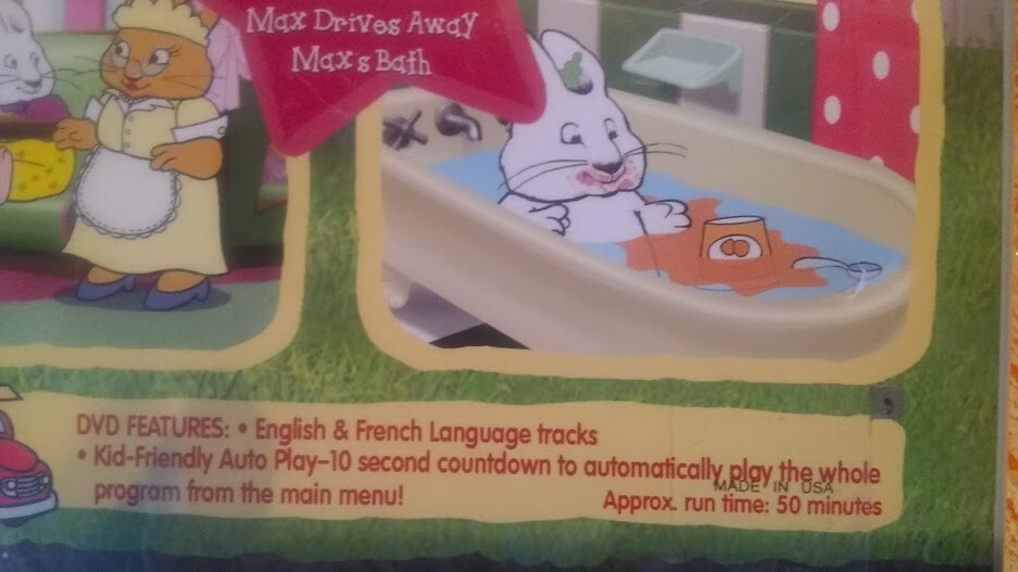 1 DVD Movie Max & Ruby Fireman Max LN Treehouse 6 Episodes | eBay