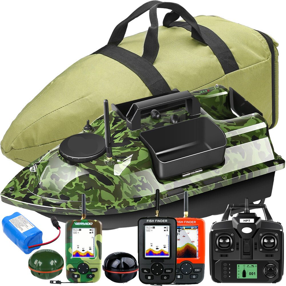 Wireless GPS Fishing Bait Boat Carp Fishing Bait Release Boat Sonar ...
