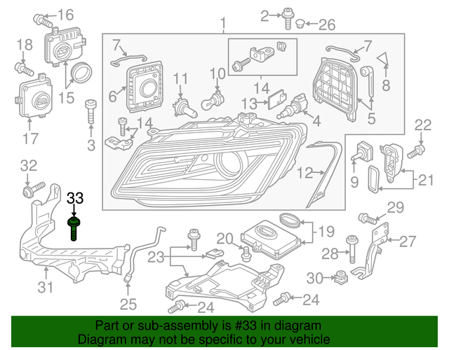 Audi N10442204 Genuine OEM Factory Original Mount Bracket Bolt for sale ...
