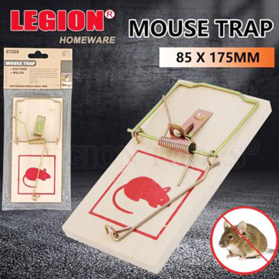 12 x Wooden Mouse Mice Trap Reusable Rodent Traps Rat Snare Catcher 8 ...