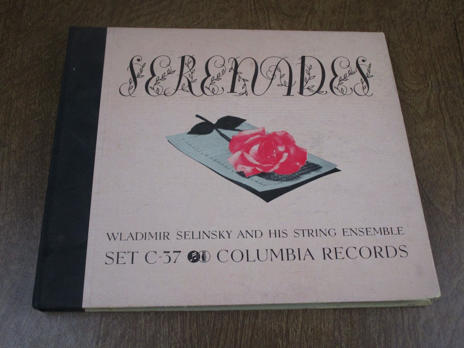 Vladimir Selinsky -SERENADES VIOLIN / Columbia C-37, 4X10" 78rpm Set | eBay