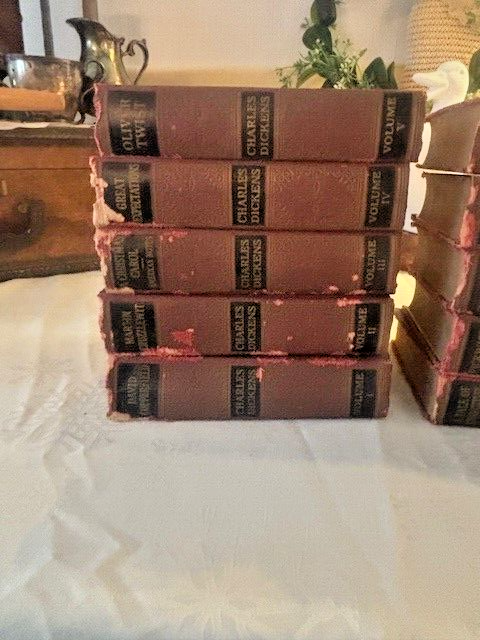 THE WORKS OF CHARLES DICKENS Complete Set 20 Volumes Cleartype Edition ...