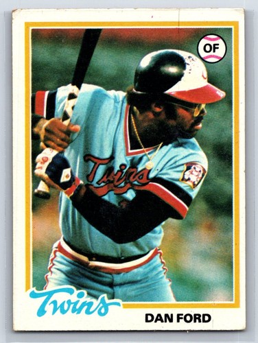 1978 Topps #275 Dan Ford EX Minnesota Twins | eBay
