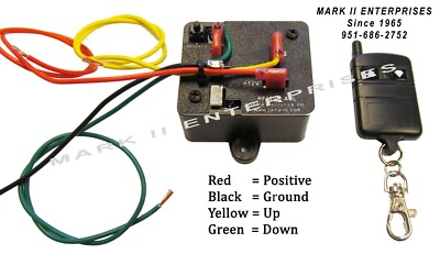 Lincoln Mercury Ford Thunderbird Convertible Top Wireless Remote ...