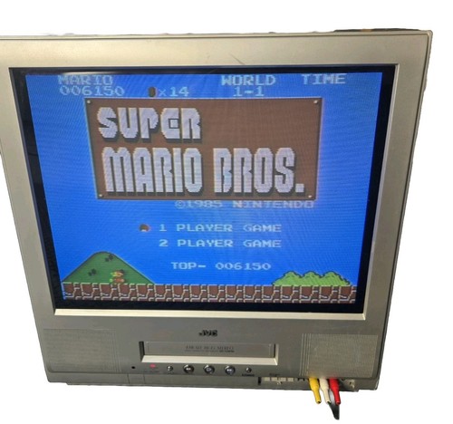 JVC CRT TV 20 Inch VCR Combo Model 20F242 2000 No Remote *Tested ...