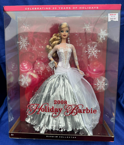 2008 Holiday Barbie Doll Collector Edition 20th Anniversary in Original ...