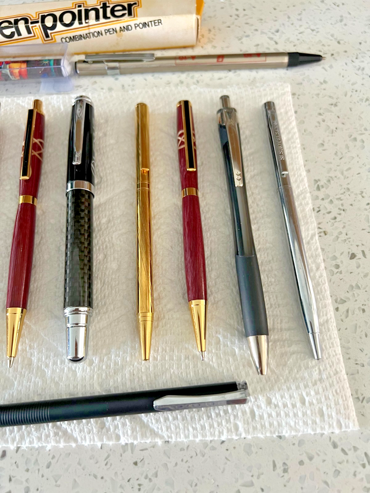 Ballpoint Pens, Pencil, Pen Pointer, Stylus Pen, etc. Different brand ...